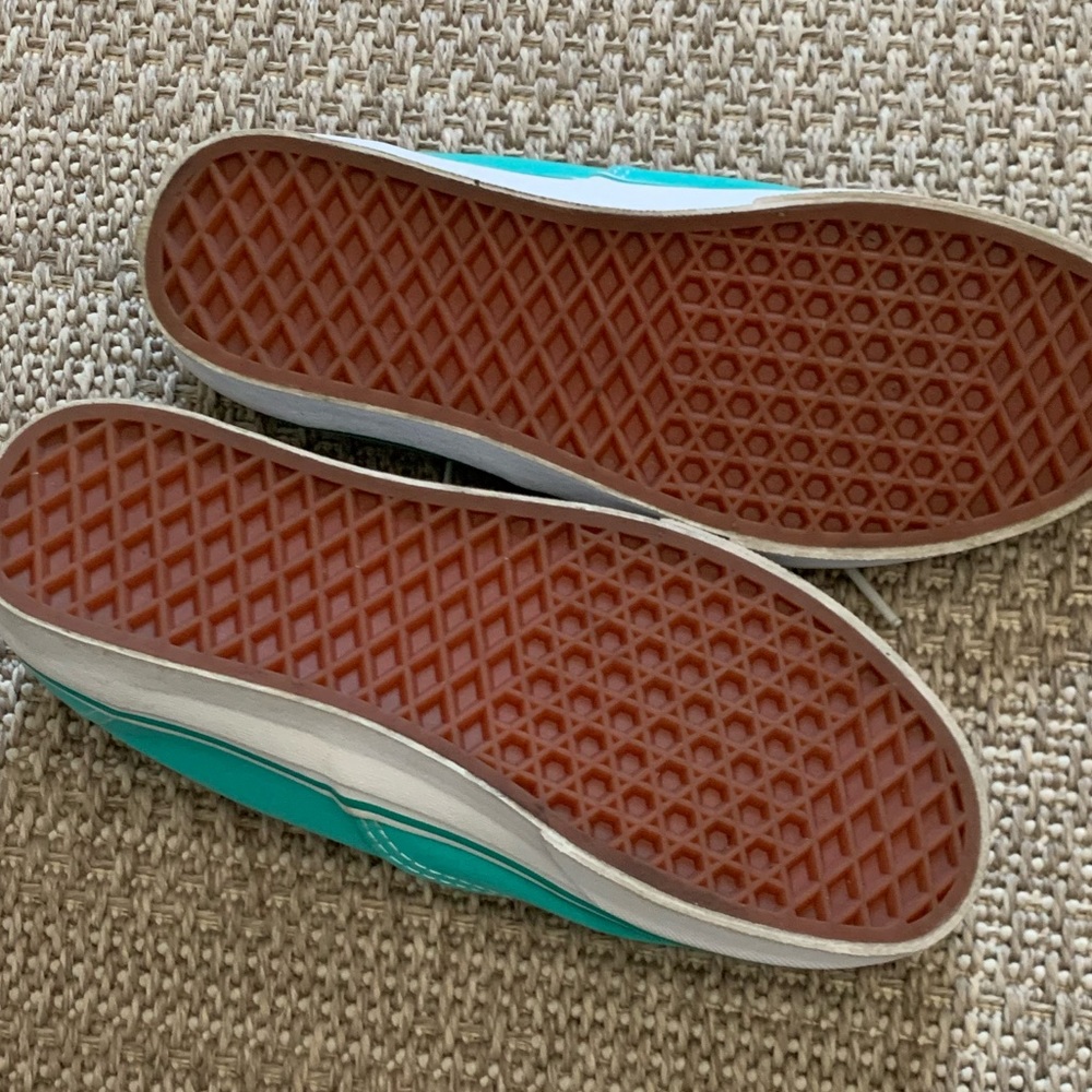 Vans Authentic Tiffany Blue Classic Sneakers - Gem